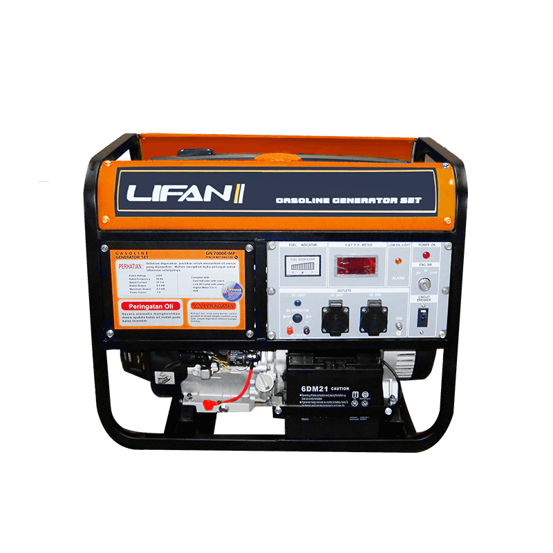 MÁY PHÁT ĐIỆN ĐỘNG CƠ XĂNG LIFAN 8,0KW (CÓ ĐỀ) - B2bmart